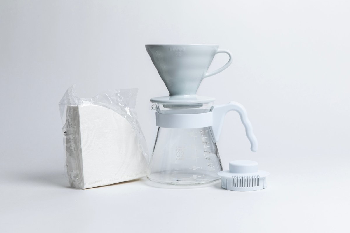 "Simply Hario" Pour Over Coffee Set – Legendary Aviation Coffee Company