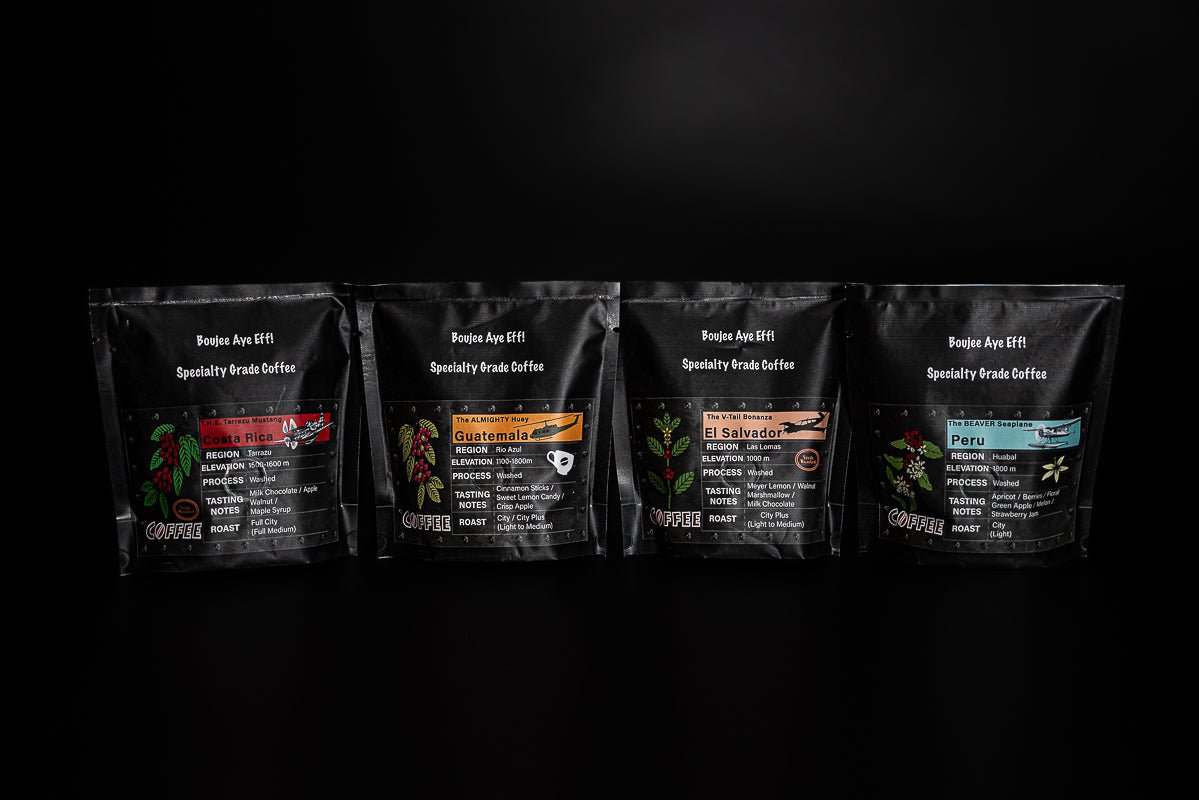 Have A Flight…. Of Coffee – Legendary Aviation Coffee Company