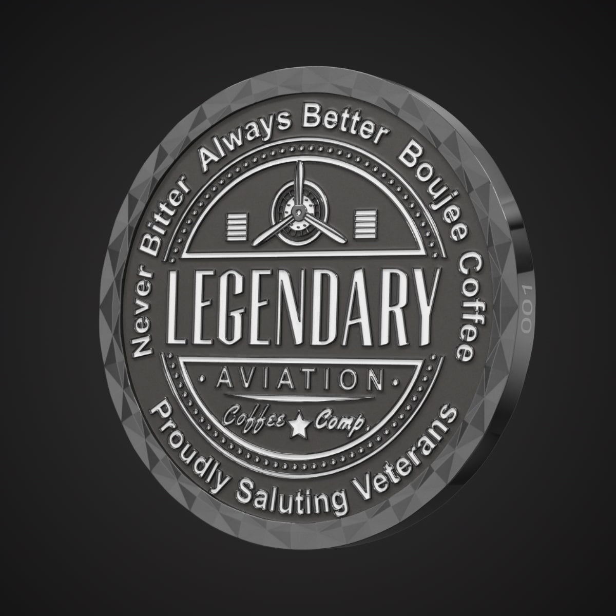 Legendary Aviation Challenge Coin - Limited Edition 100% USA Made ...